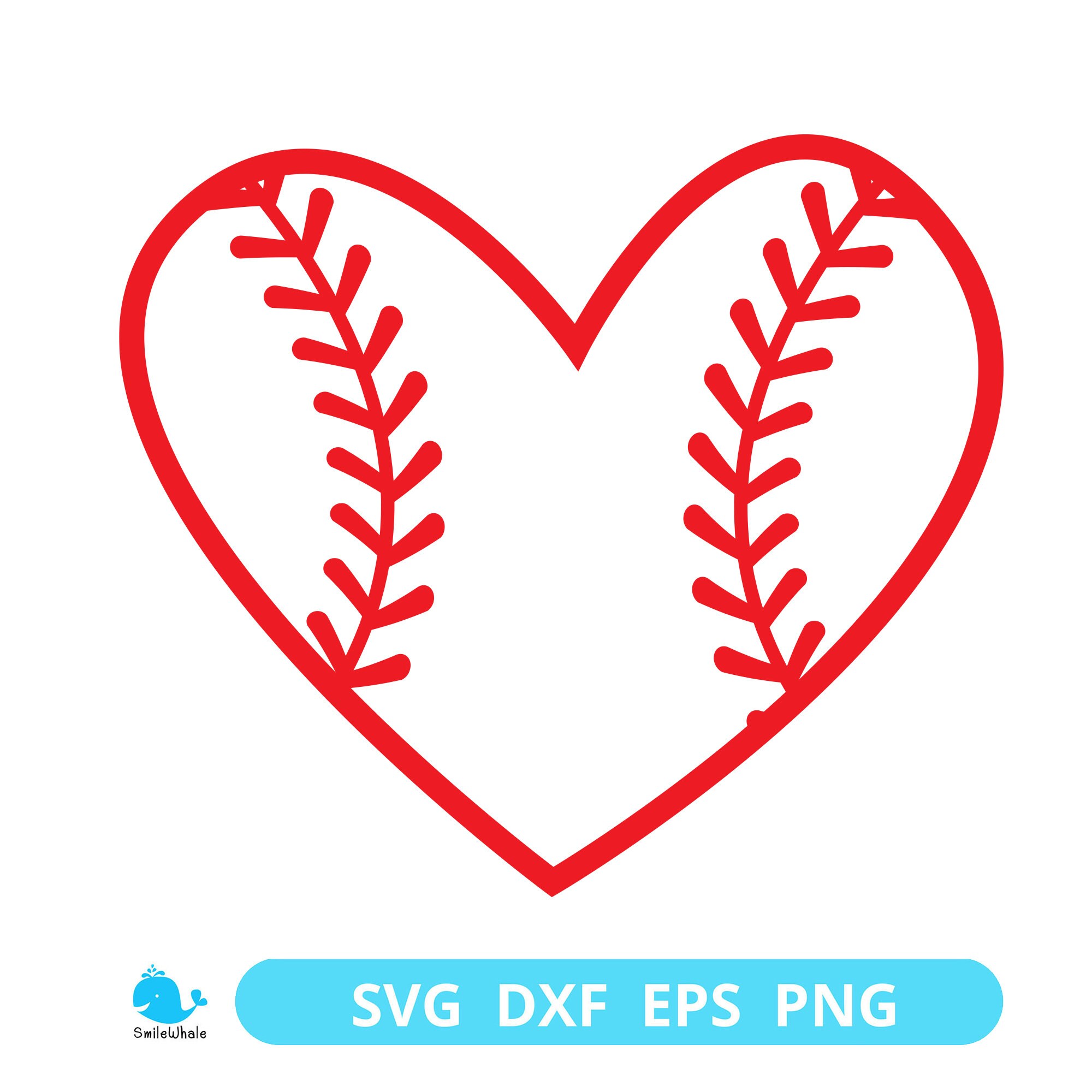Baseball SVG, Baseball Heart SVG, Baseball Love SVG, Softball Svg, Cut ...