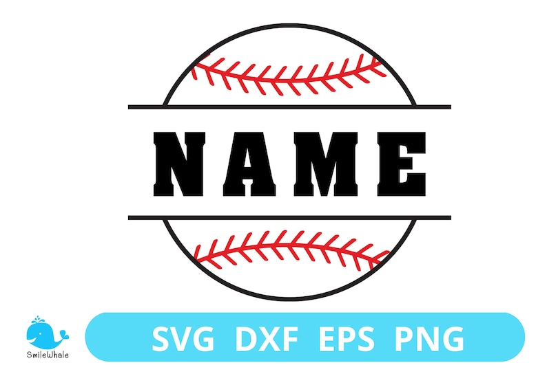 Baseball Name SVG, Baseball Cricut Files, Baseball SVG , Digital ...