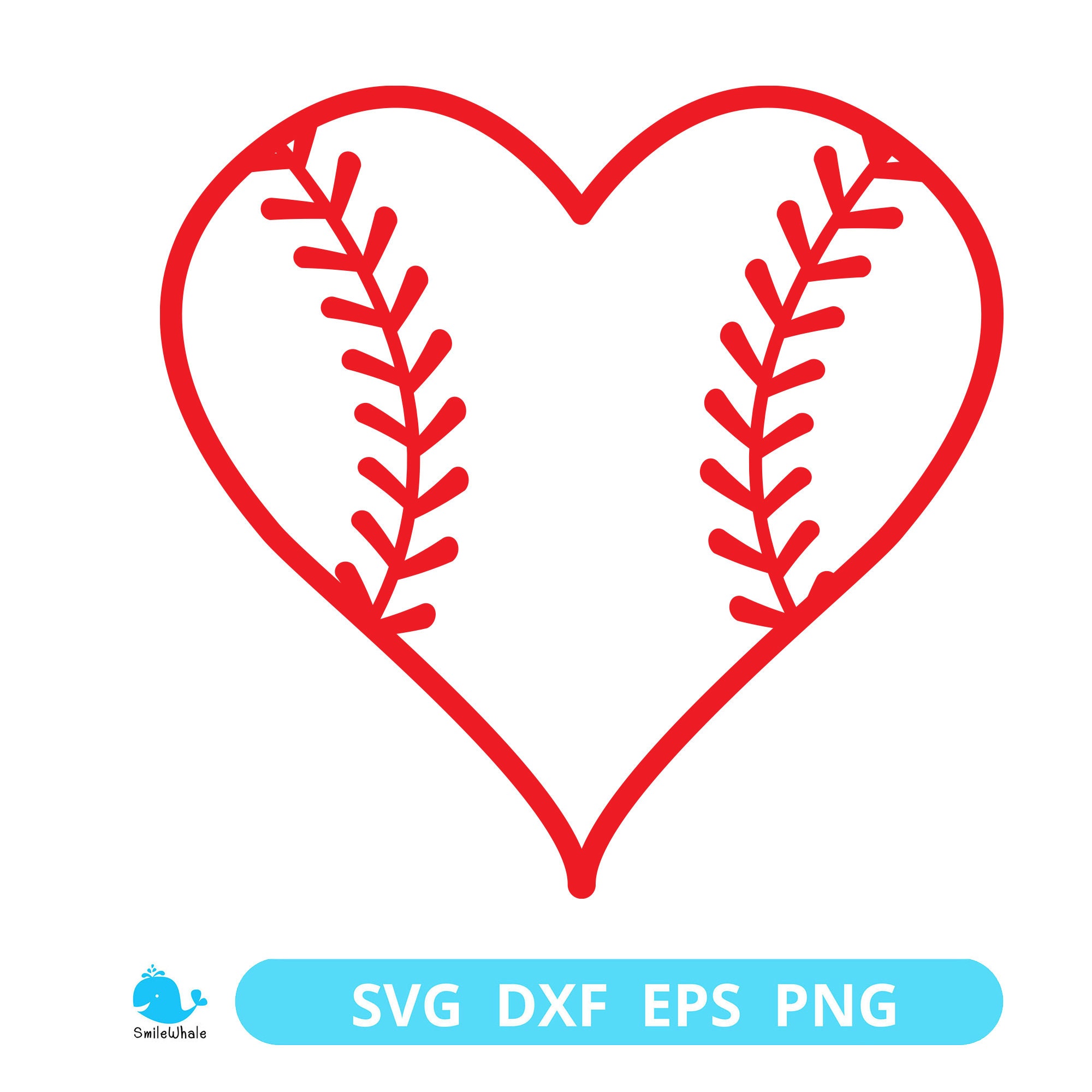 Baseball SVG, Baseball Heart SVG, Baseball Love SVG, Softball Svg, Cut ...