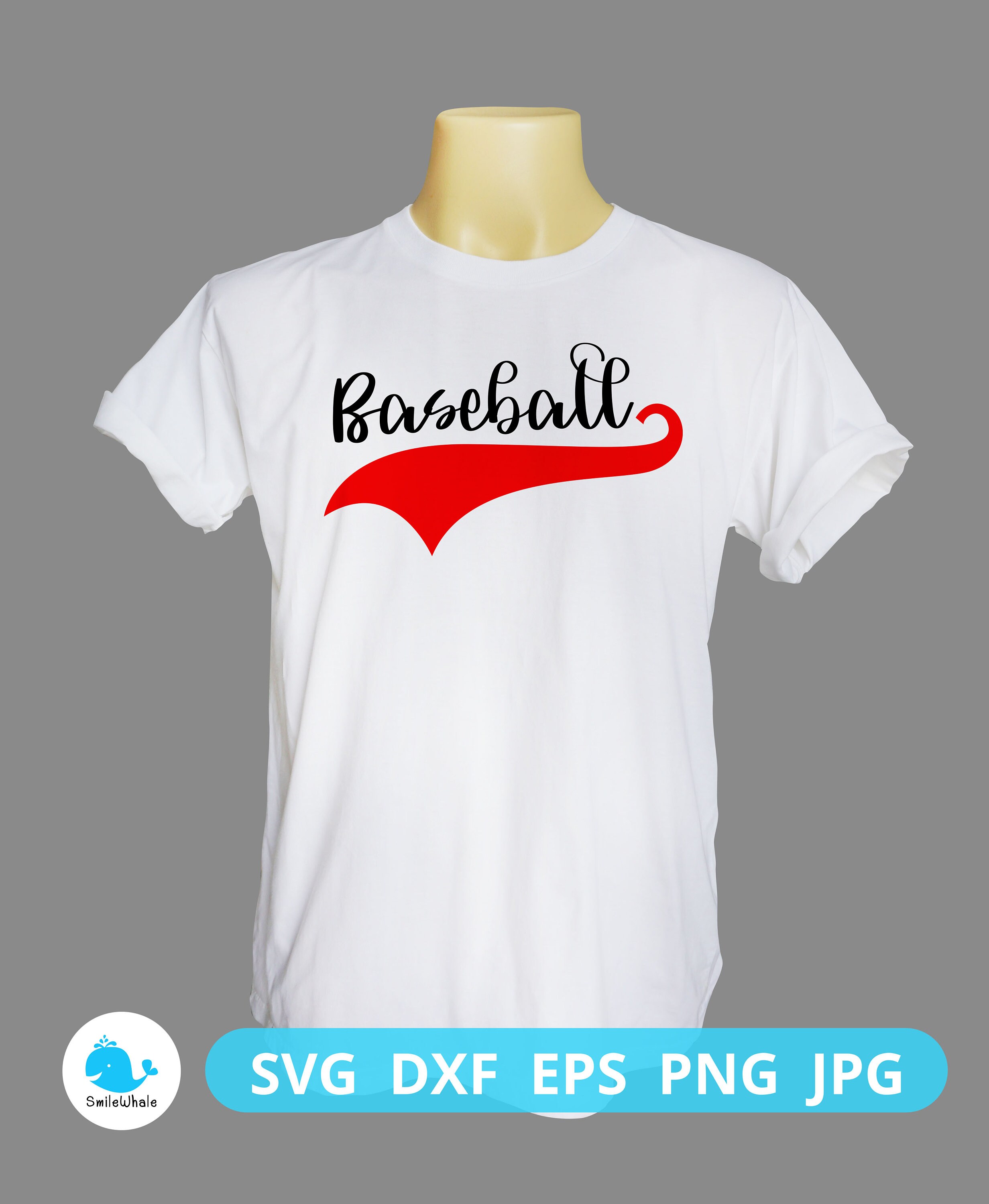 Baseball Tails Svg , Text Tails Svg, Font Tails Svg, Cutting File ...