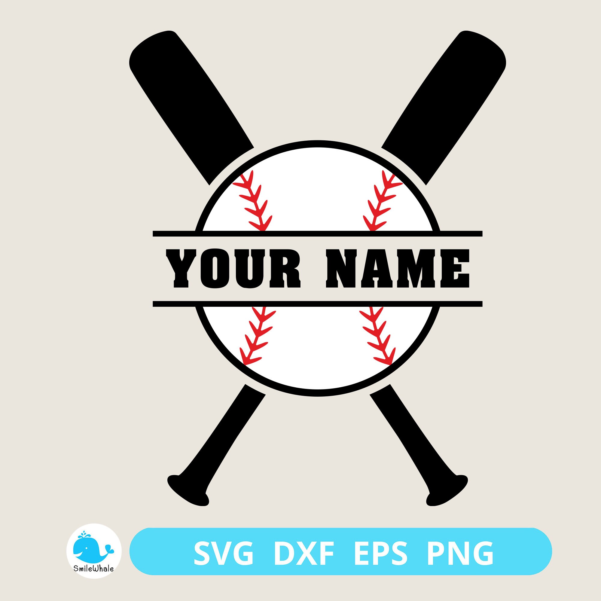 Baseball Name SVG, Baseball Cricut Files, Baseball SVG , Digital ...
