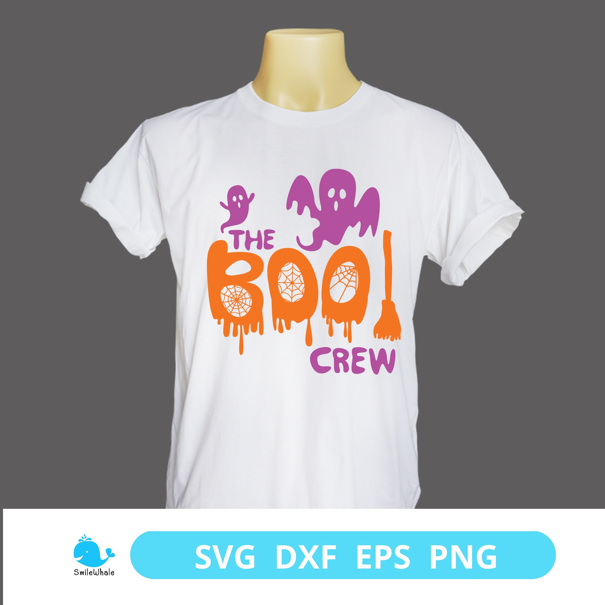 Boo Crew Svg, the Boo Crew SVG, Halloween Png, Digital Download, Ghost ...