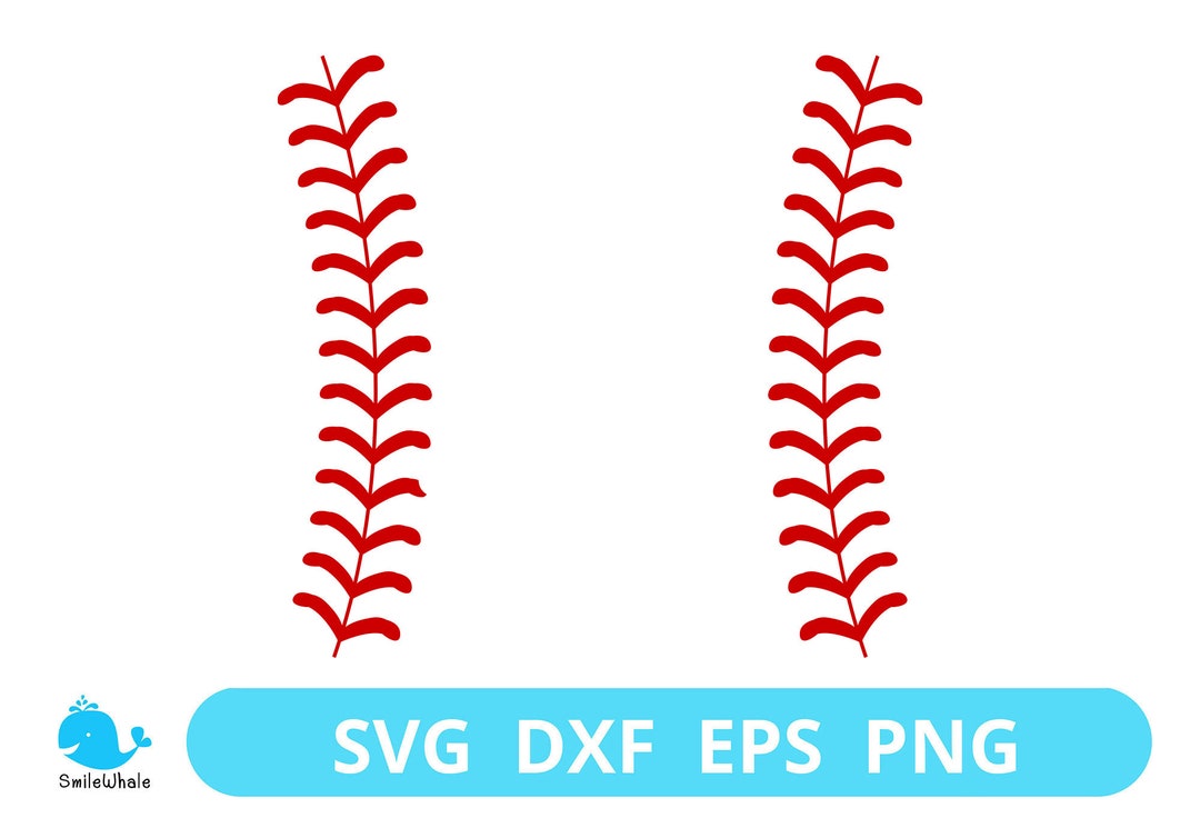 Baseball Stitches SVG, Stitching, Digital File, Illustration, Cutting ...