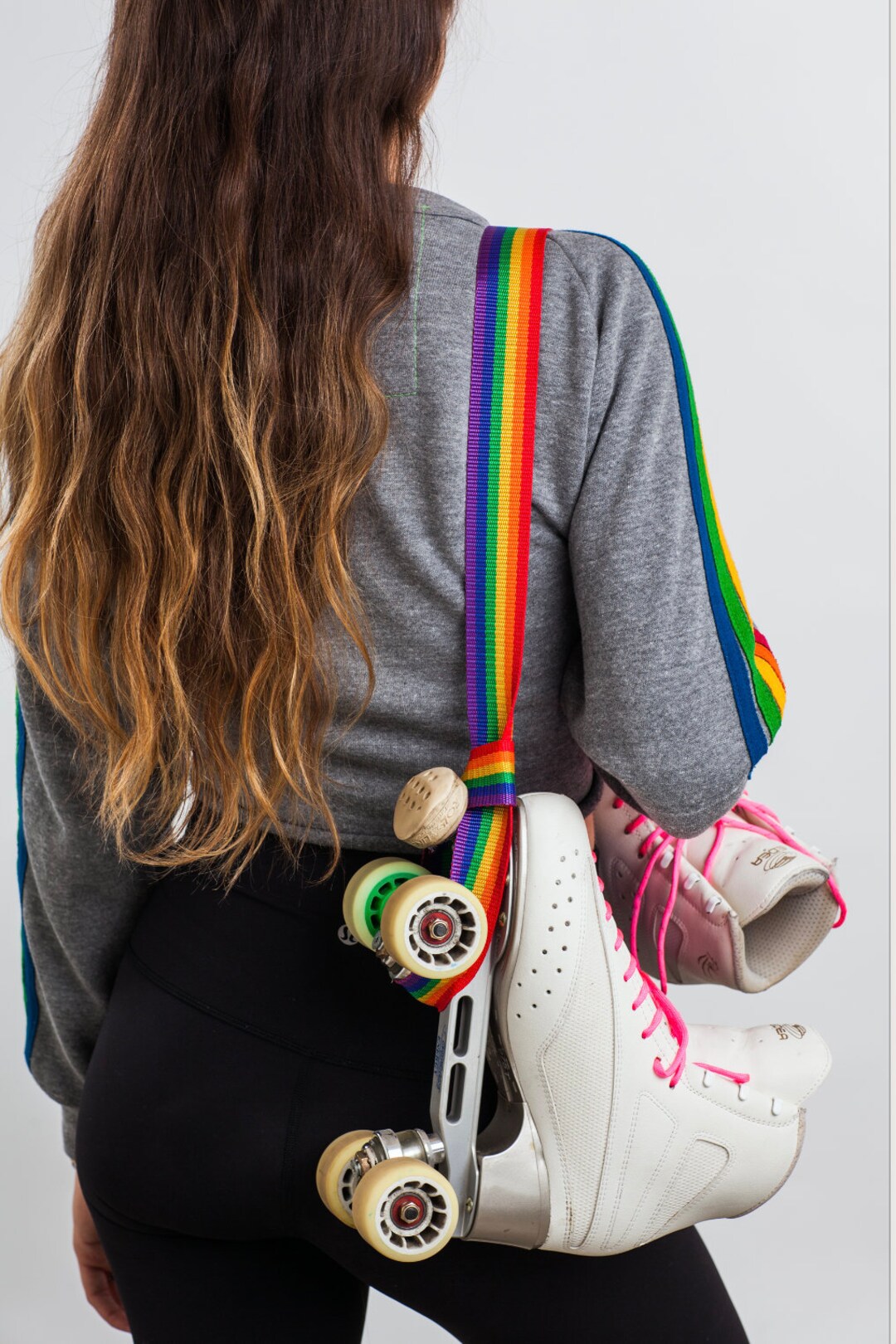 Rainbow Brite Roller Skate Leash, Nylon Adjustable Roller Skate Sling ...