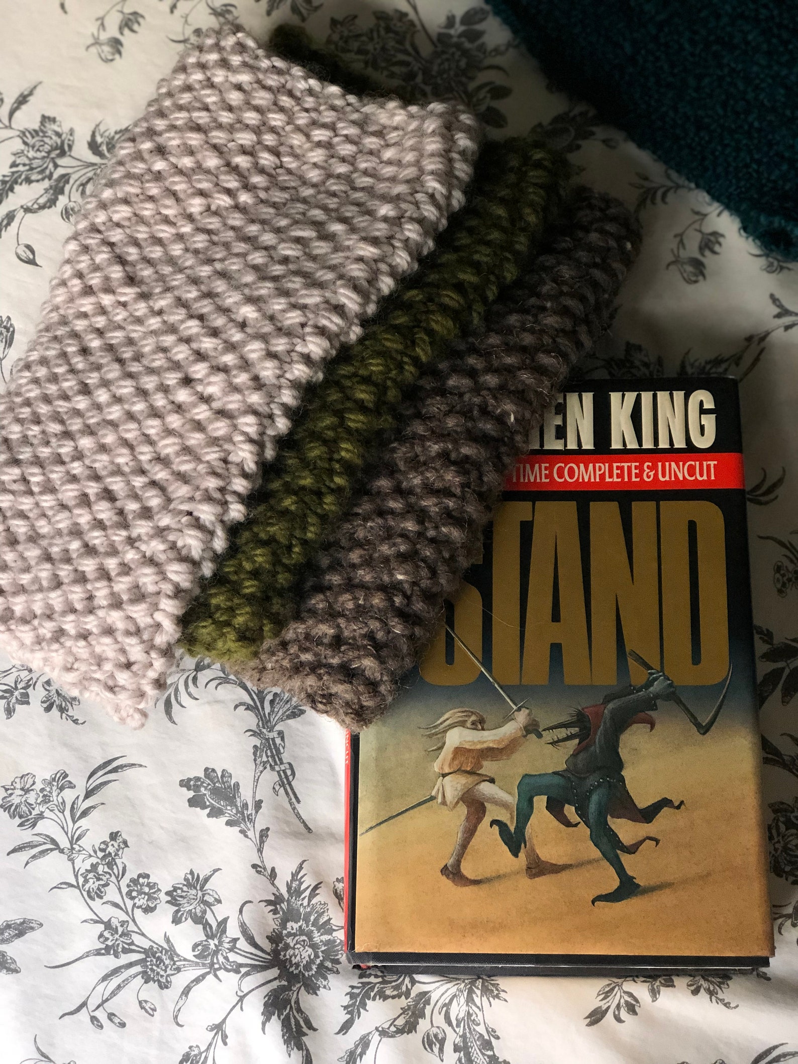 Ocean Blue Knit Book Sleeve | Paperback, Hardcover, Ipad, Kindle ...