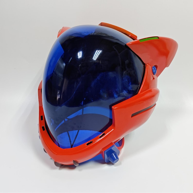 Asuka Mask Ayanami Rei Helmet Makinami Helmet EVA Cosplay Costume ...