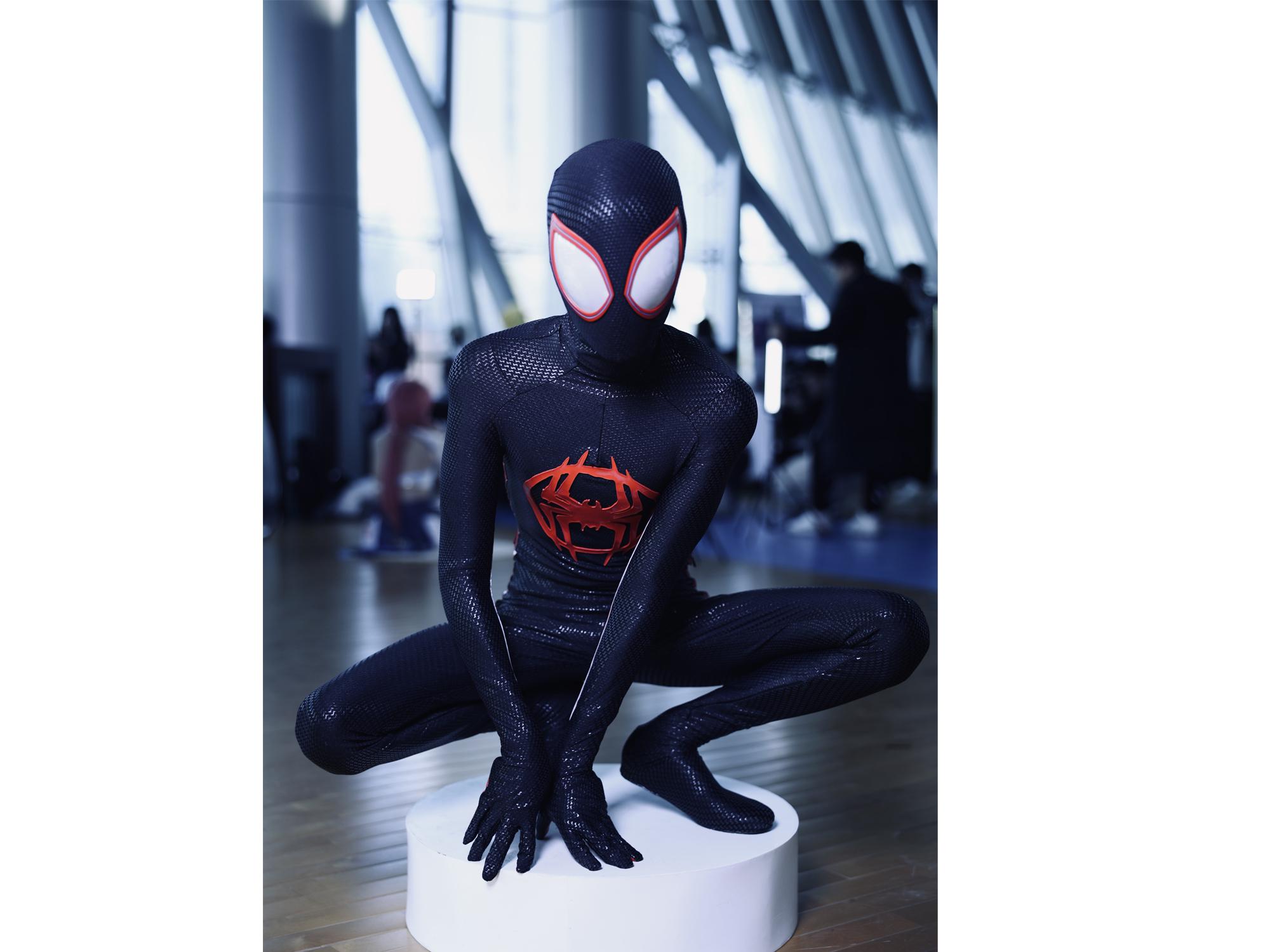 Miles Morales Cosplay Costume Suit Across the Spiderverse Costume Gwen ...