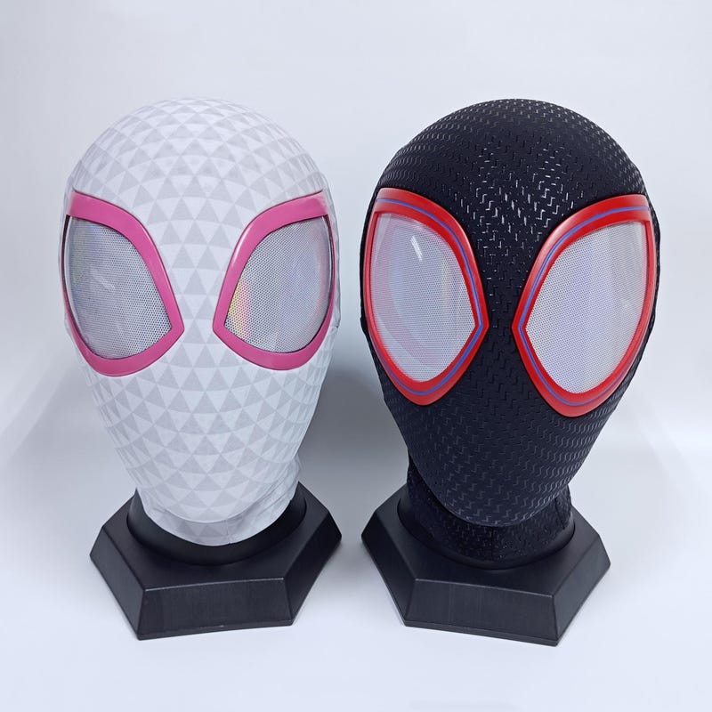Spiderman Mask Moving Eyes - Etsy