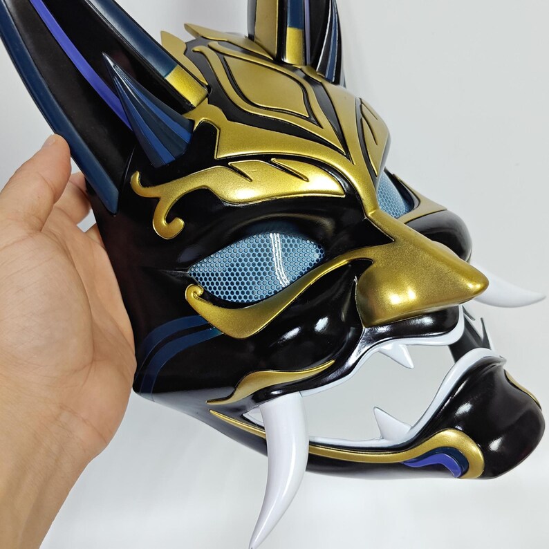 Genshin Impact Xiao Mask Genshin Mask Xiao Mask Genshin Cosplay Costume ...