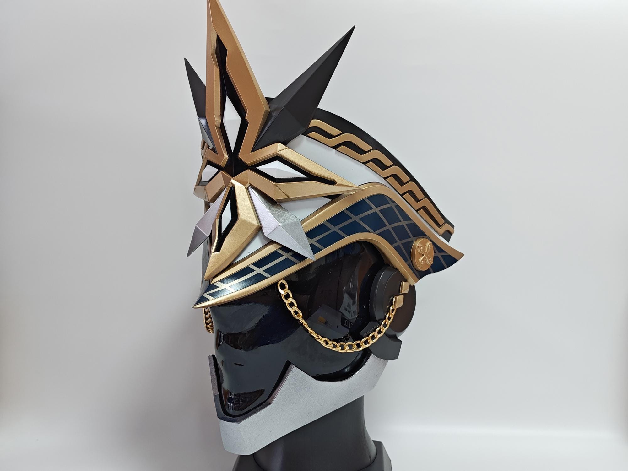 Capitano Mask Genshin Impact Cosplay Costume Thrain Mask，customized ...