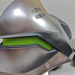 Genji Mask OW Genji Helmet Genji Cosplay Costumecustomized Handmade ...
