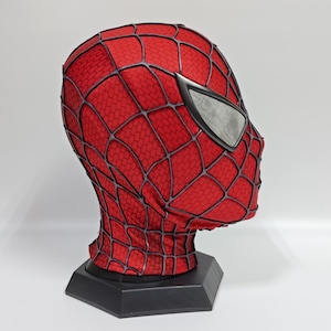 Sam Raimi Half-face Venom Spiderman Mask Red Sam Raimi Spiderman Mask ...