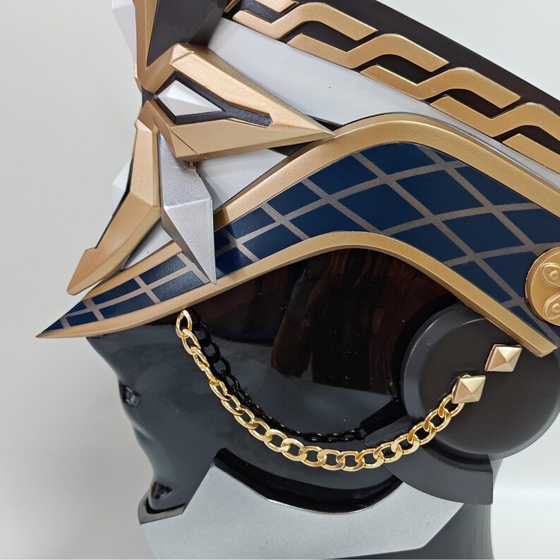Capitano Mask Genshin Impact Cosplay Costume Thrain Mask，customized ...