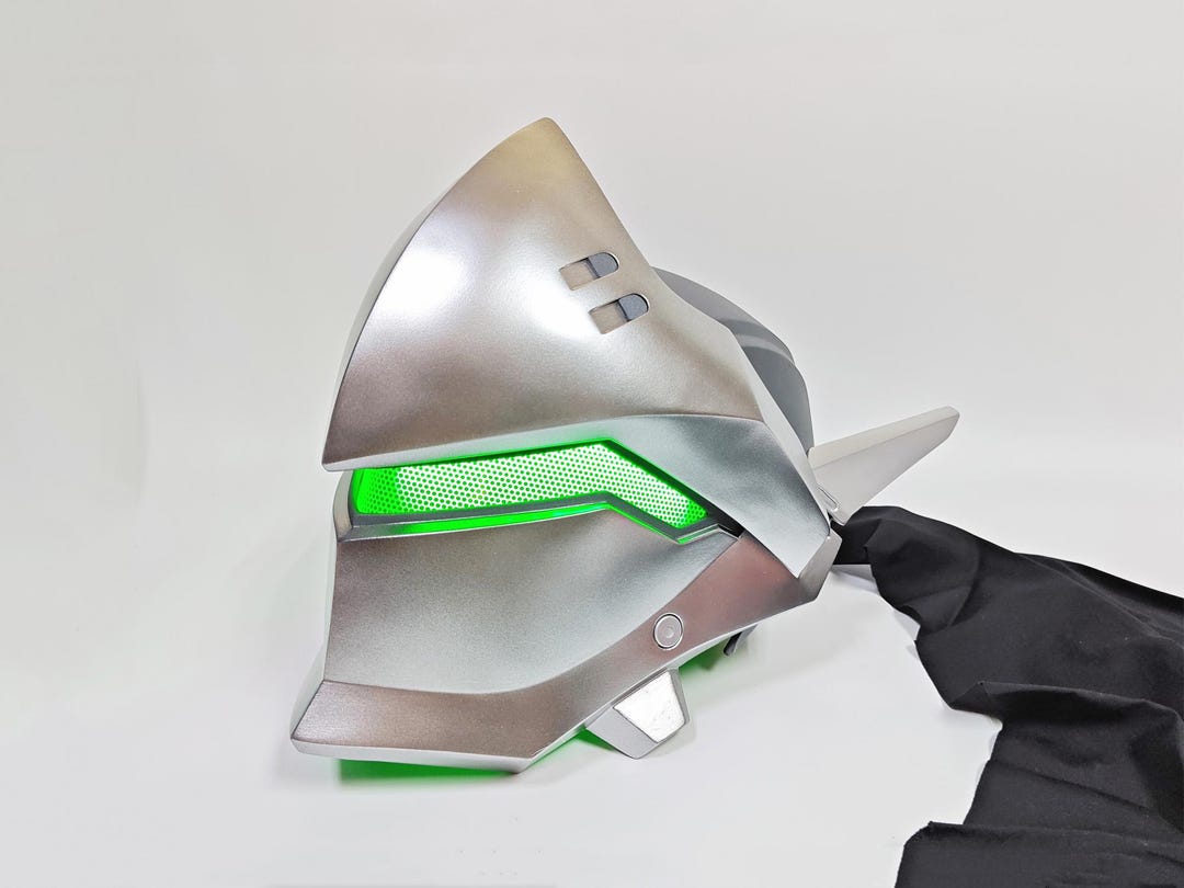 Genji Mask OW Genji Helmet Genji Cosplay Costume，customized Handmade ...