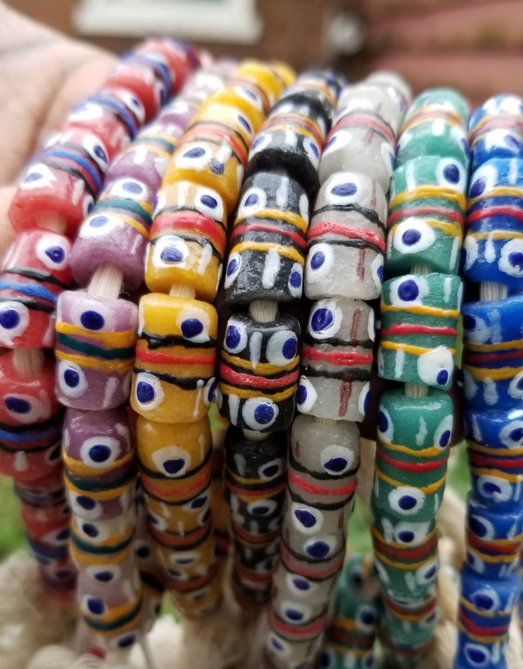 African Tribal Beads - Etsy