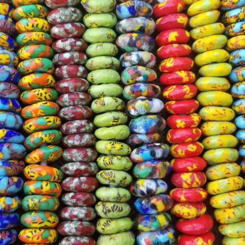 African Krobos Beads - Etsy