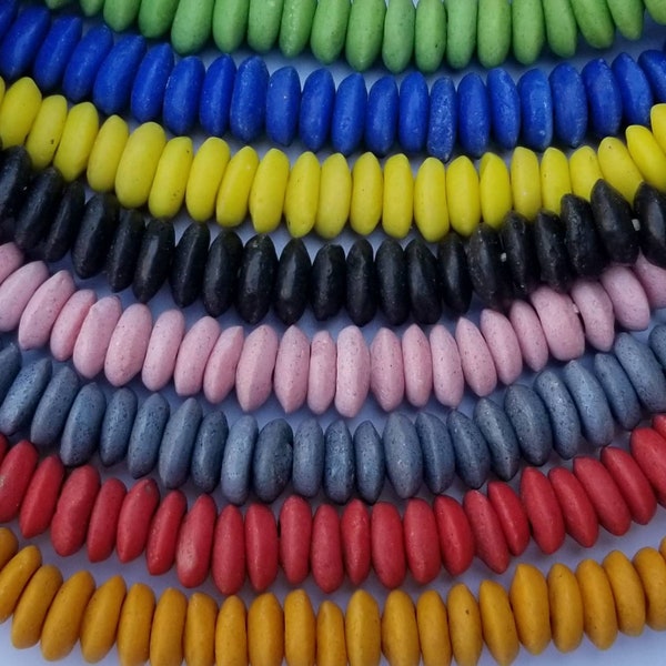 African Disc Beads - Etsy