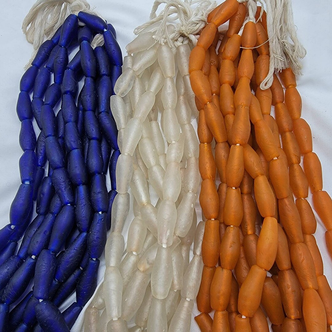 African Glass Beads, Tribal Beads - Etsy
