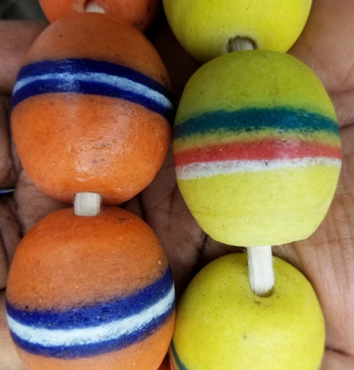 Large African Balls Jewelry Pendant African Beads | Etsy