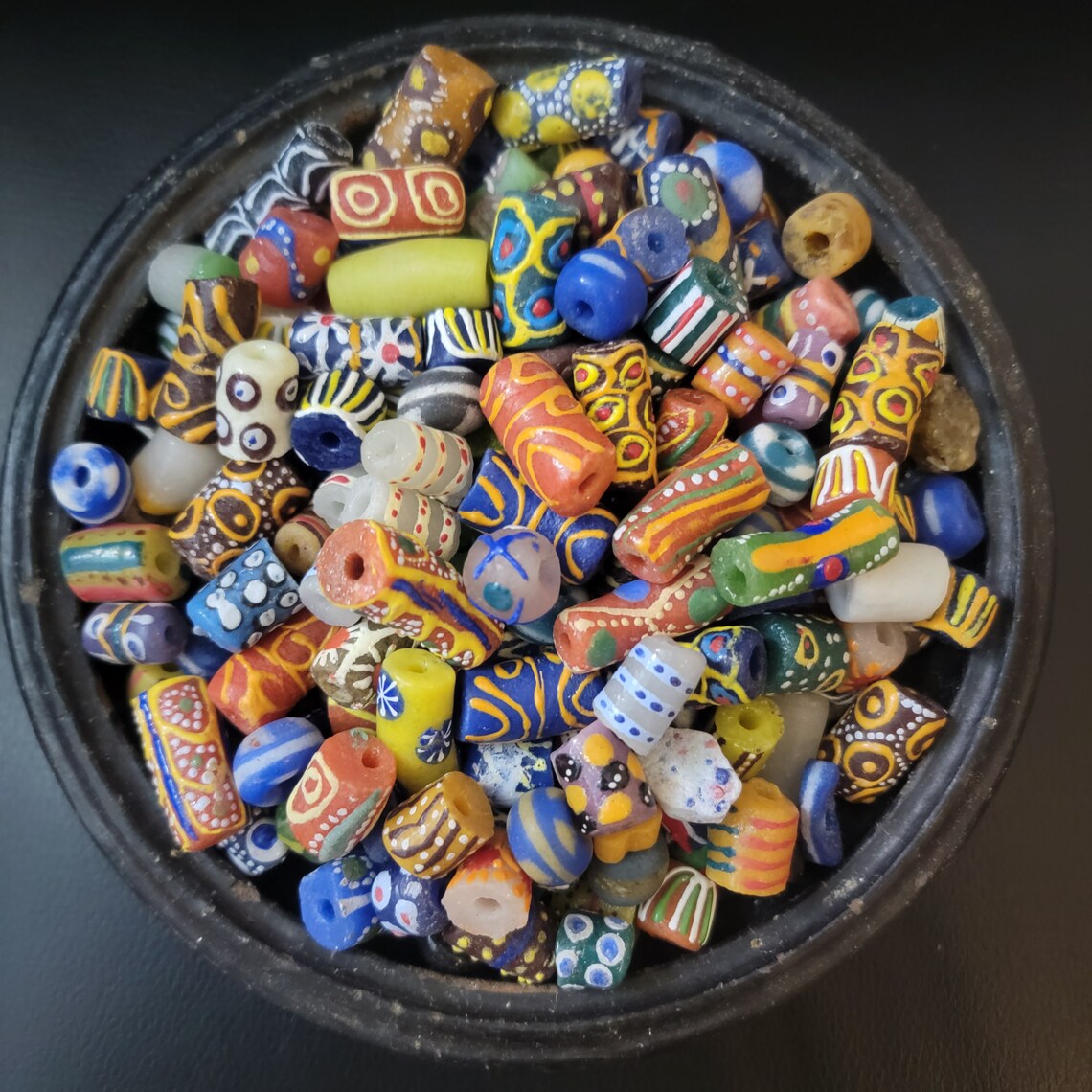 Mix Small-medium Powdered Glass Beads - Etsy