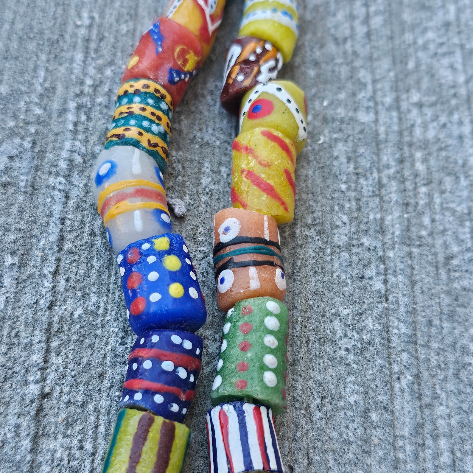 60 Pieces African Beads, Handmade Jewelry Beads - Etsy