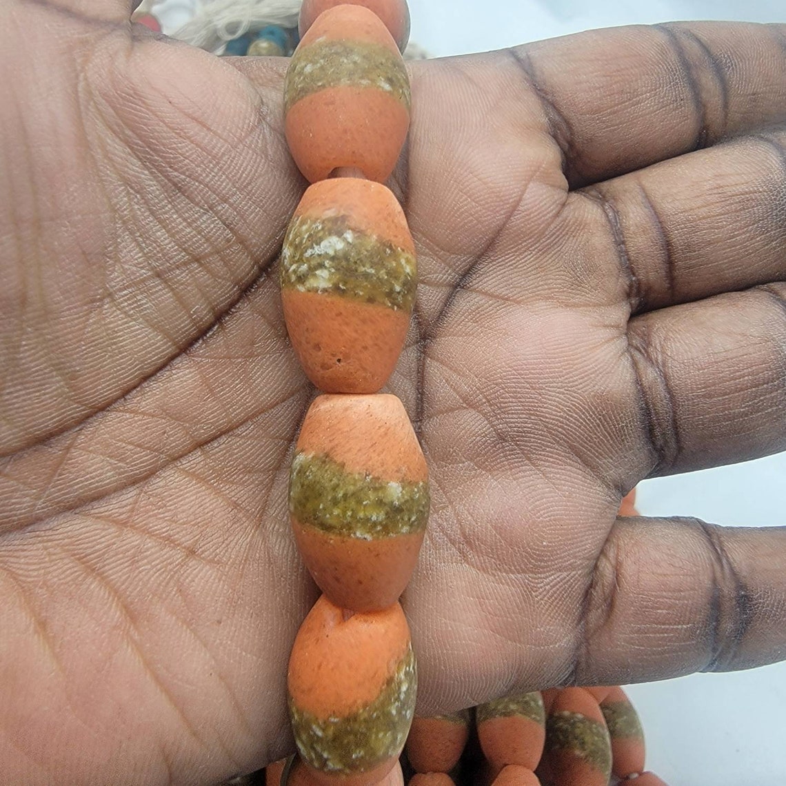 African Bi-cone Beads Jewelry Making Beads - Etsy