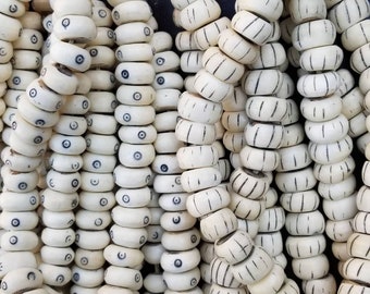 190-220 Fish Bone Beads 8-12mm African Bone Beads Natural - Etsy