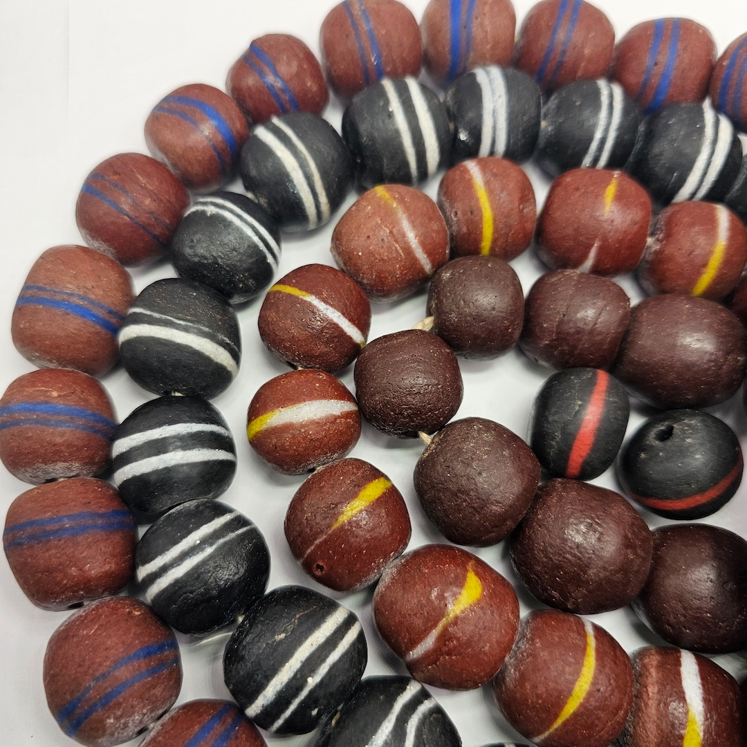 Brown African Balls, Black African Beaded Ball - Etsy