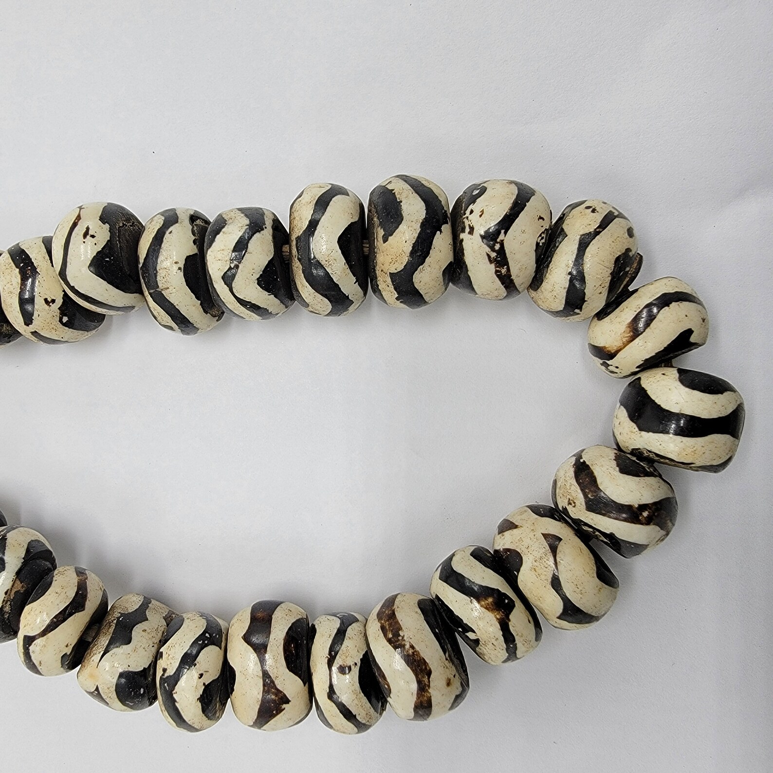 Batik Bone Beads African Beads - Etsy