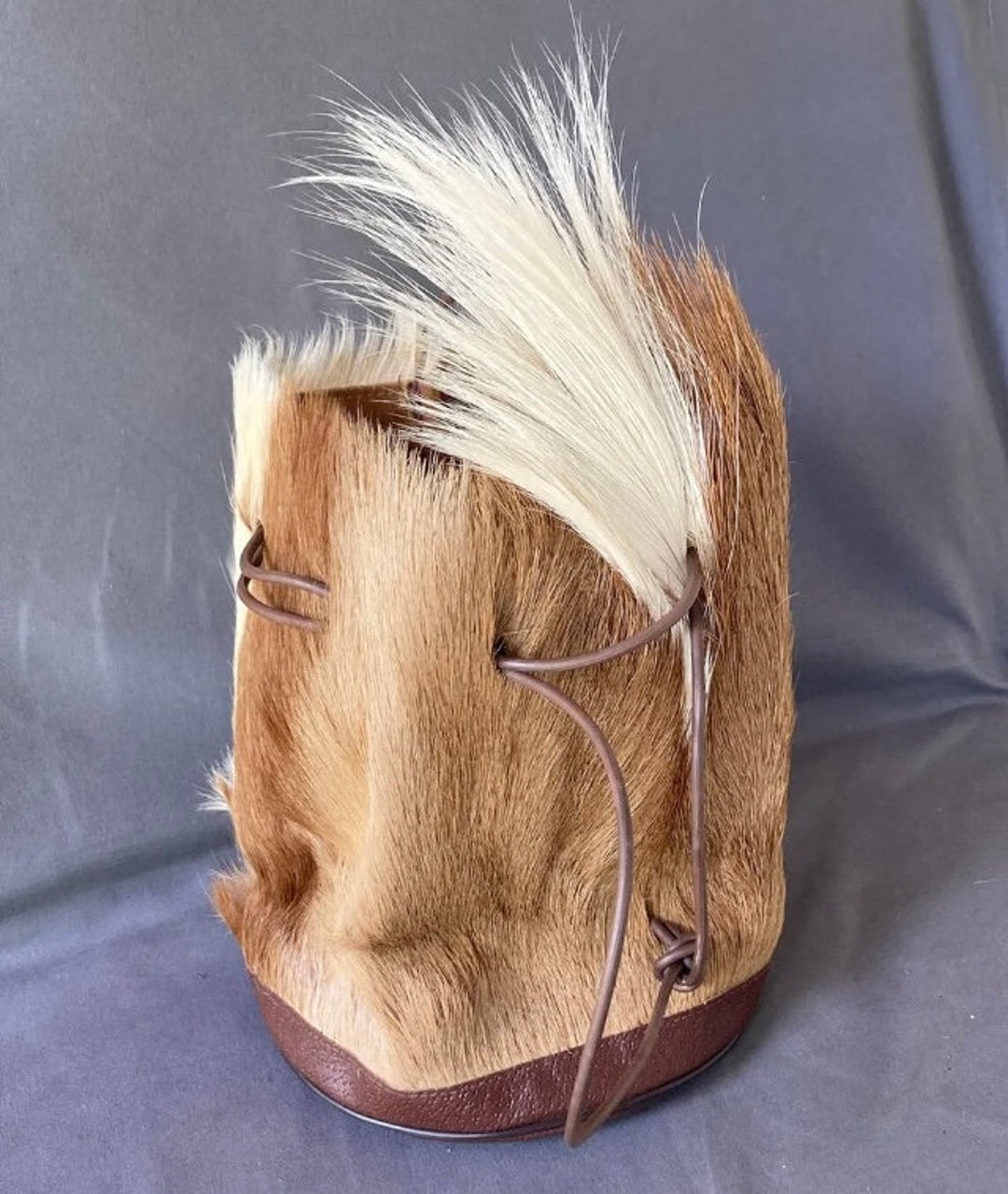 Deer Skin Handmade Pouch W/ Draw String - Etsy