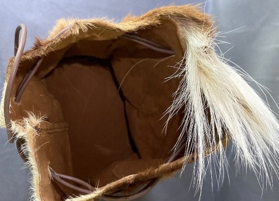Deer Skin Handmade Pouch w/ Draw String - Gem