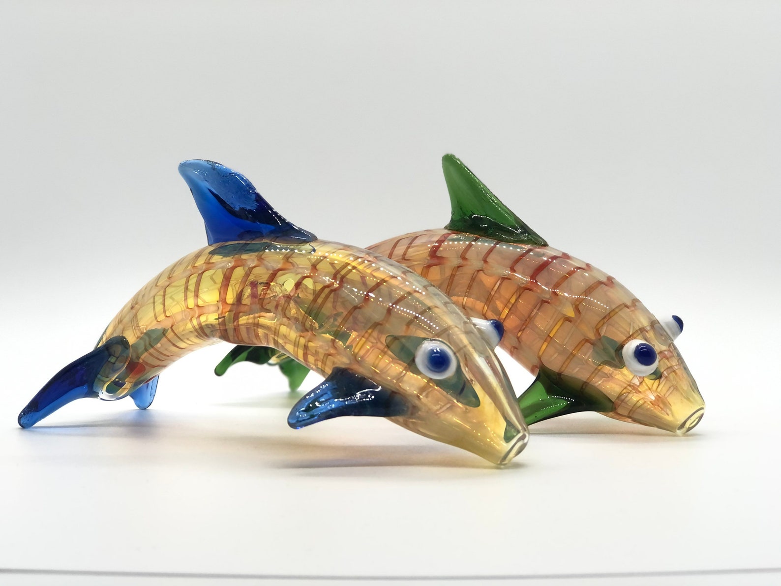 5 Fish Hand Pipe Glass Smoking Pipe Glass Pipes | Etsy