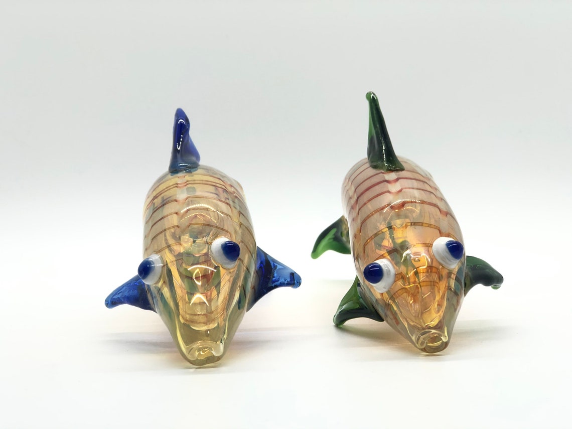 5 Fish Hand Pipe Glass Smoking Pipe Glass Pipes | Etsy