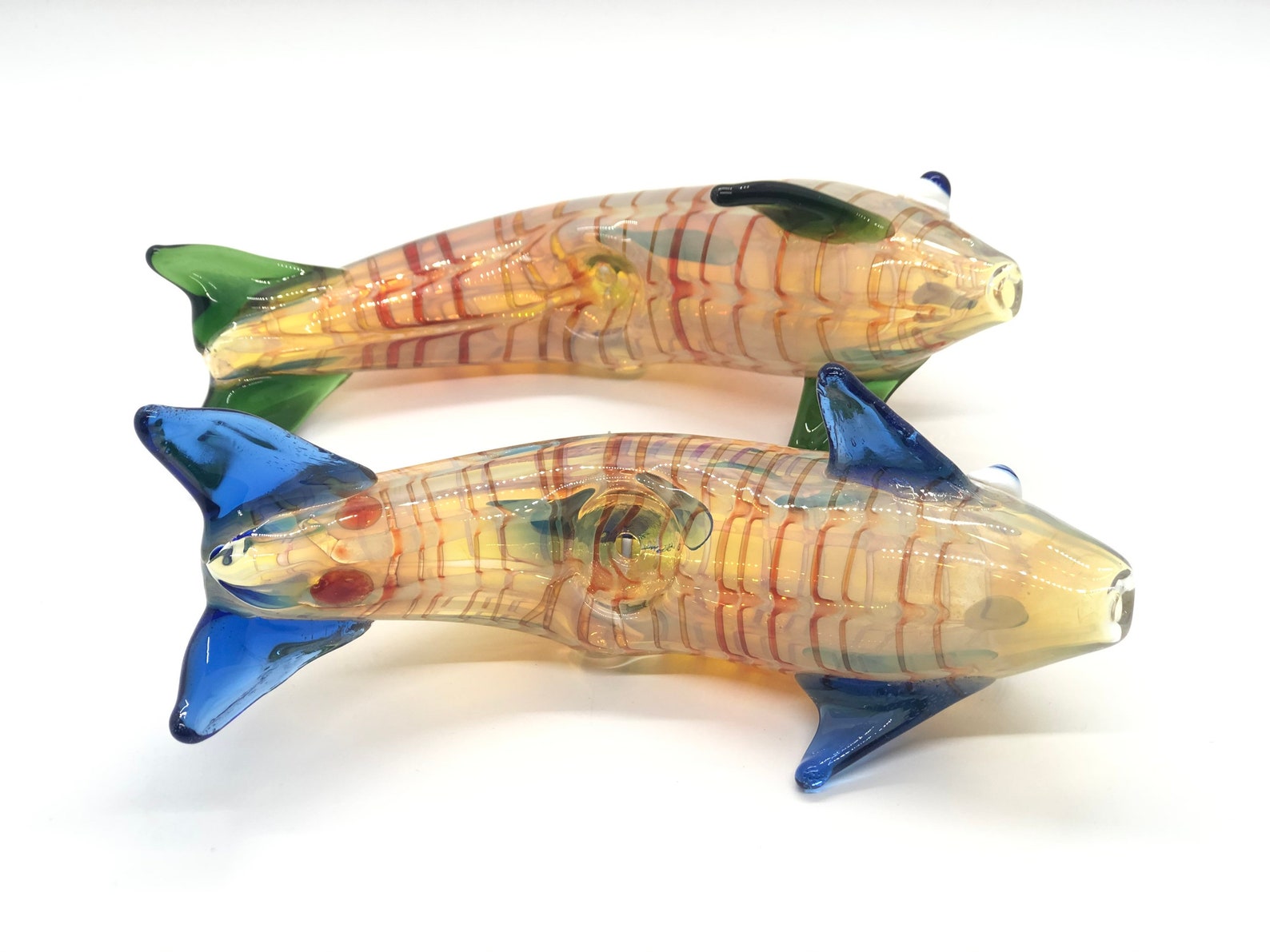 5 Fish Hand Pipe Glass Smoking Pipe Glass Pipes | Etsy