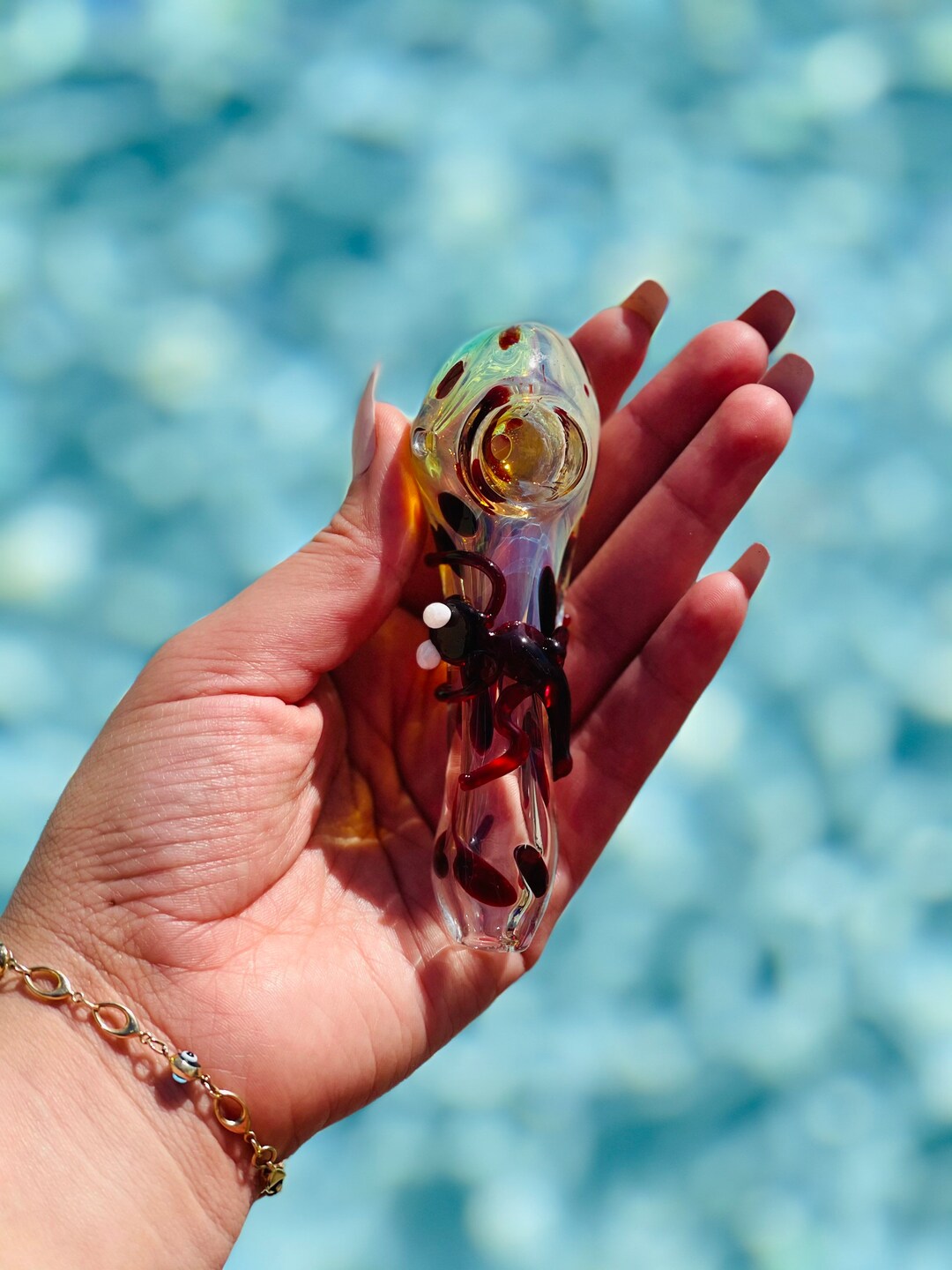 Hand Pipes With Mini Alien - Glass Smoking Pipe, Glass Pipes, Pipes for ...