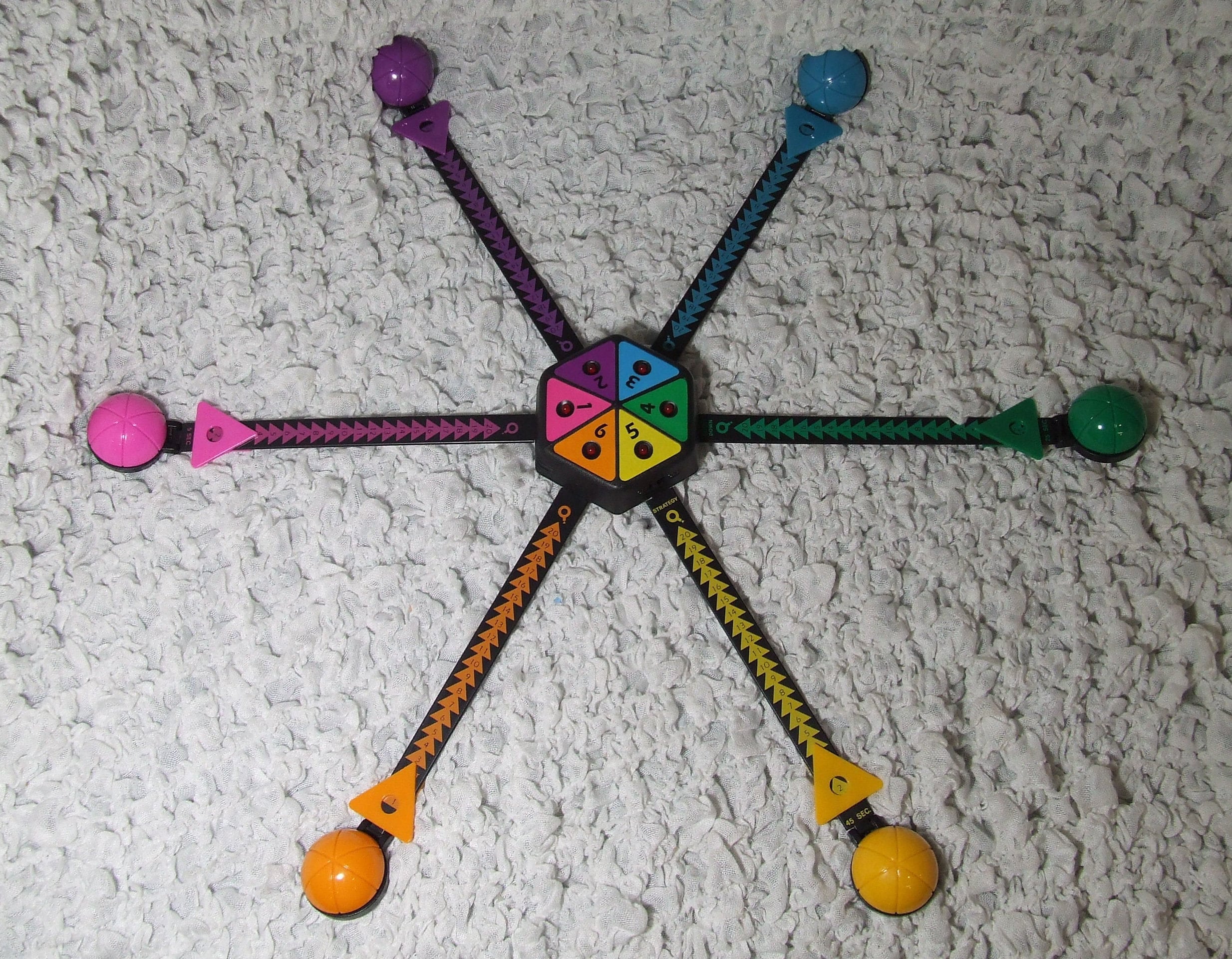 Vintage 1988 Quizzard Trivia Game With Electronic Buzzer by Random ...