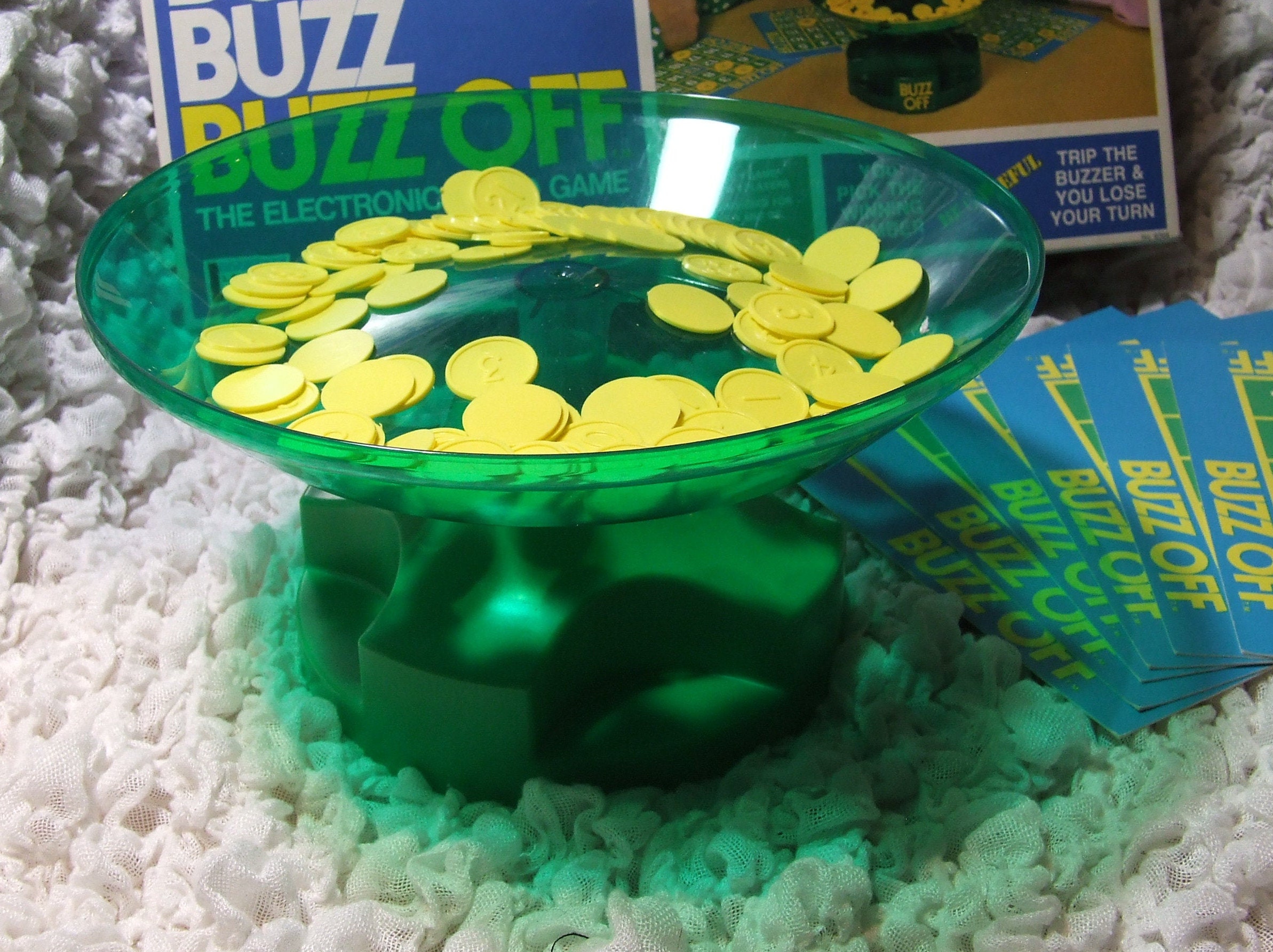 Vintage 1973 Buzz off Game by Lakeside Industries Electronic Bingo ...