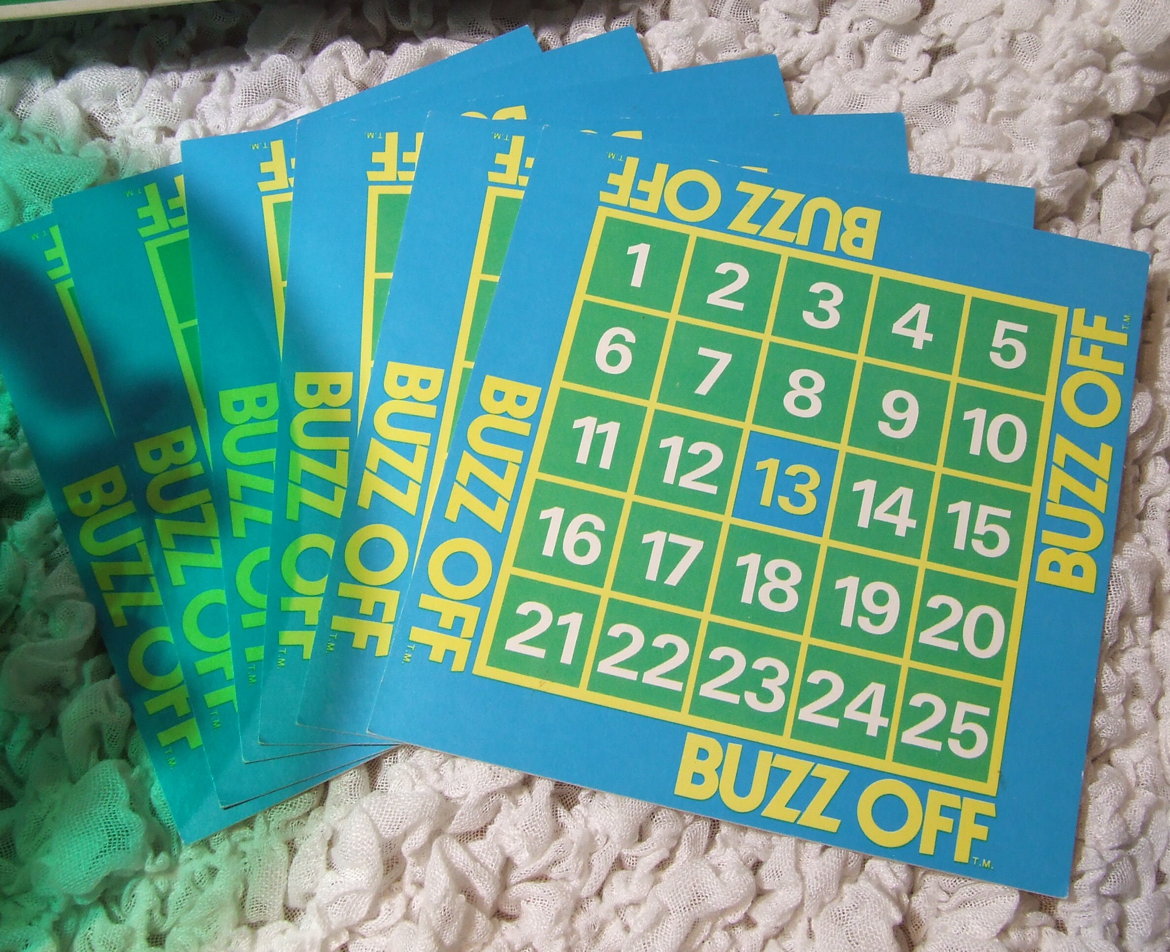 Vintage 1973 Buzz off Game by Lakeside Industries Electronic Bingo ...