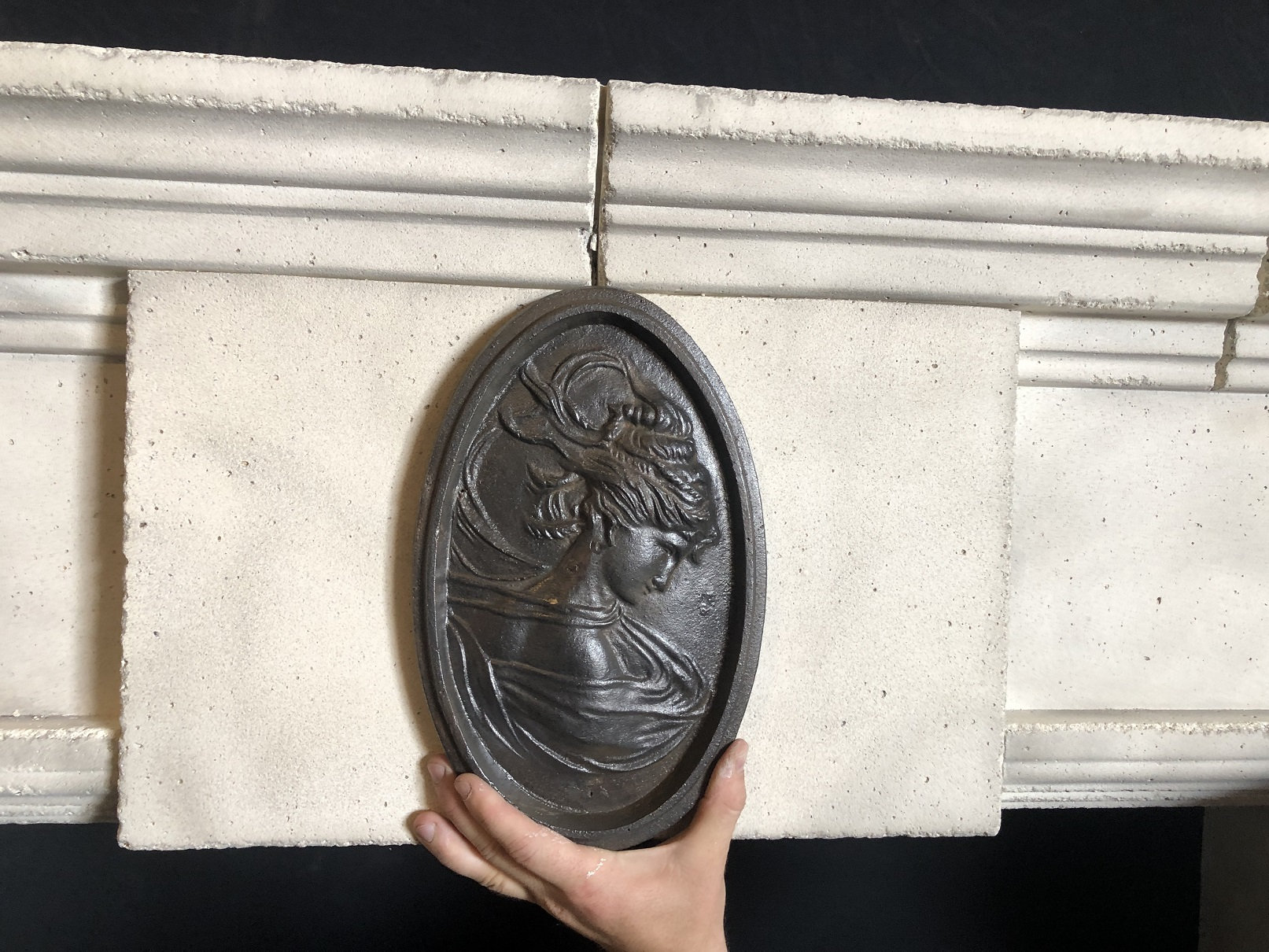 Metal Medallions – Cast Oval – Decorative Elements - Steel Design ...