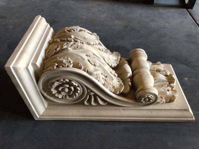 Large Cast Stone Corbel: 28" GFRC Construction - Etsy