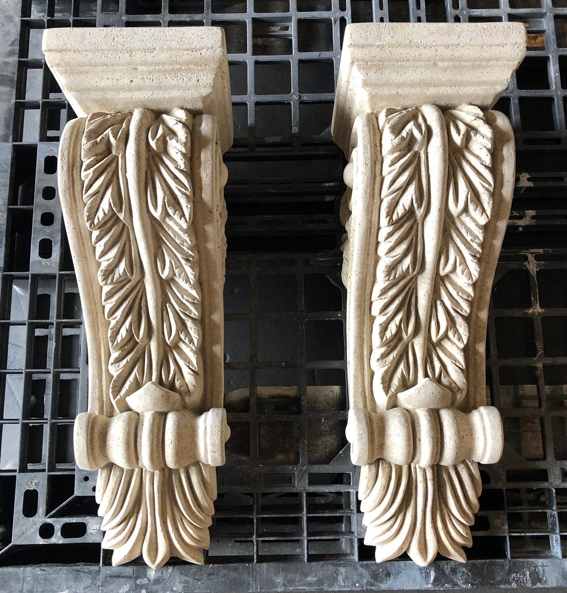 Cast Stone Corbels – Acanthus Corbel – Corbel Mantle Shelf Support ...