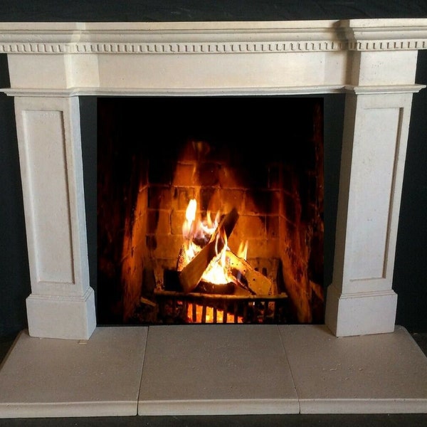 Cast Stone Fireplace Surround - Etsy