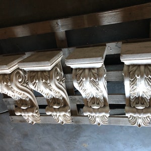 Cast Stone Corbels – Acanthus Corbel – Corbel Mantle Shelf Support ...