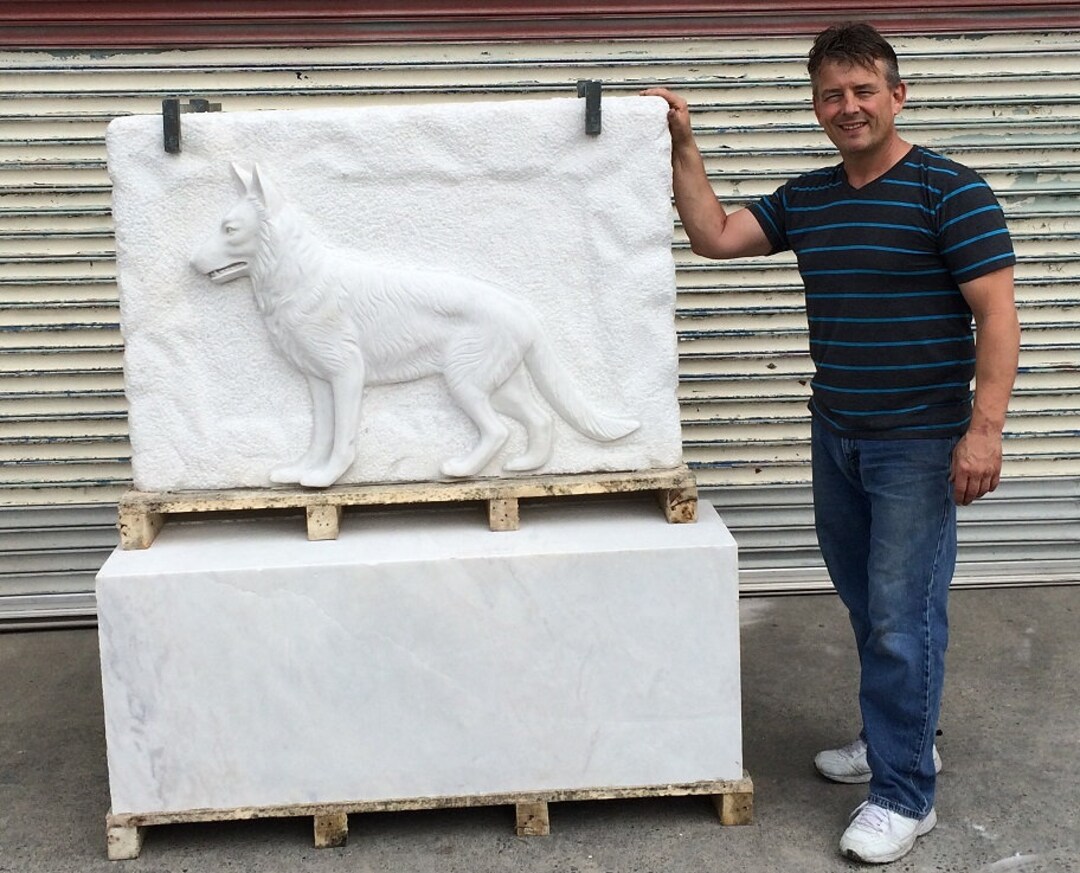 Dog Memorial and Statue – K9 Police and Sheriff Monument – German ...