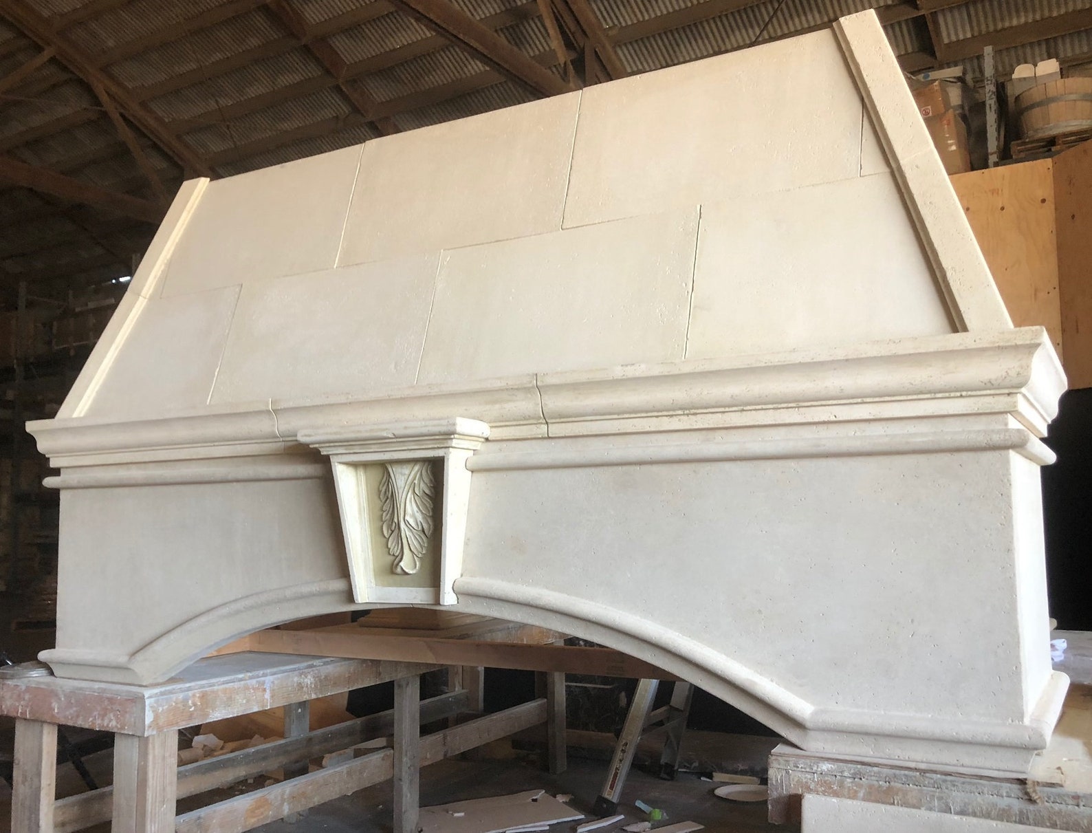 Kitchen Hood Surround – Arch Hood Design – Cast Stone Range Hood - Etsy