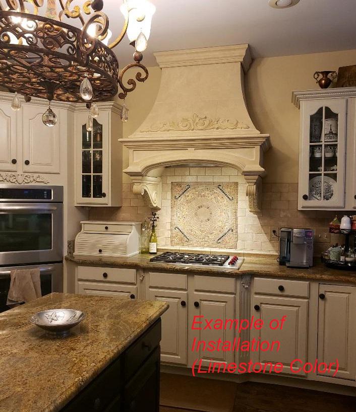Kitchen Hood Surround - Custom Range Hood - Exhaust Liner Surround - Etsy