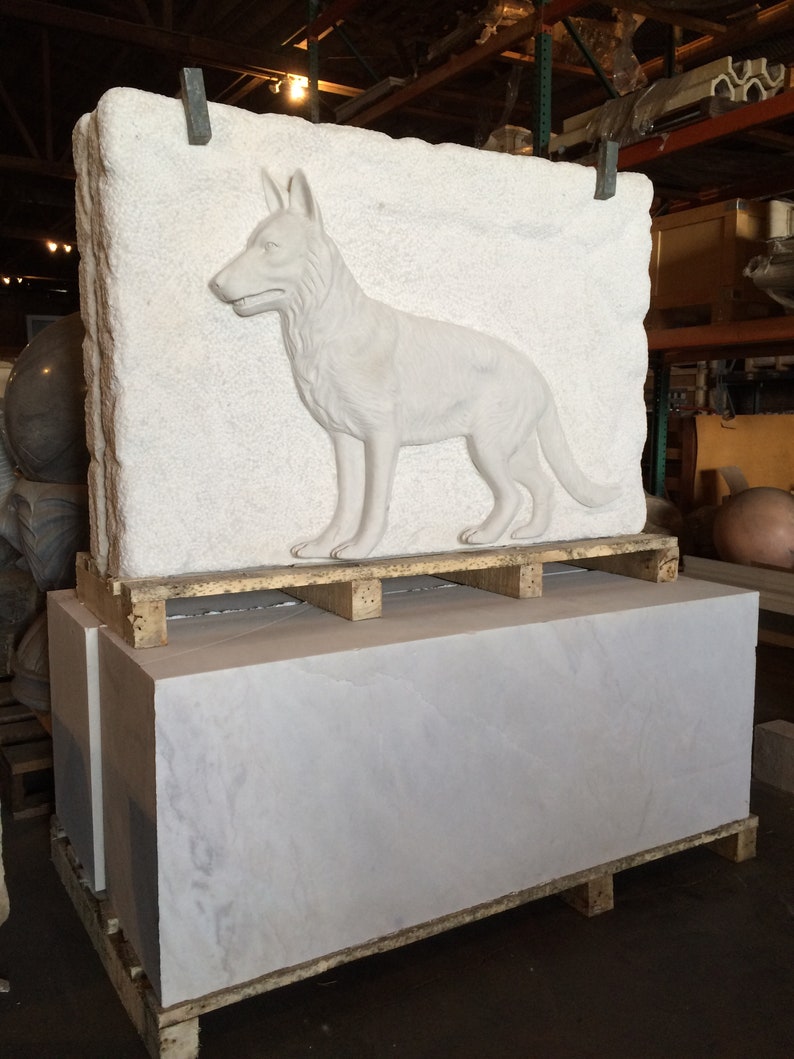 Dog Memorial and Statue – K9 Police and Sheriff Monument – German ...