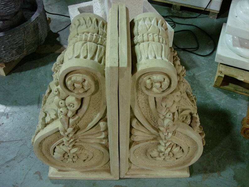 LARGE Stone Corbels – Cast Stone Corbel – MASSIVE GFRC Corbel - Etsy