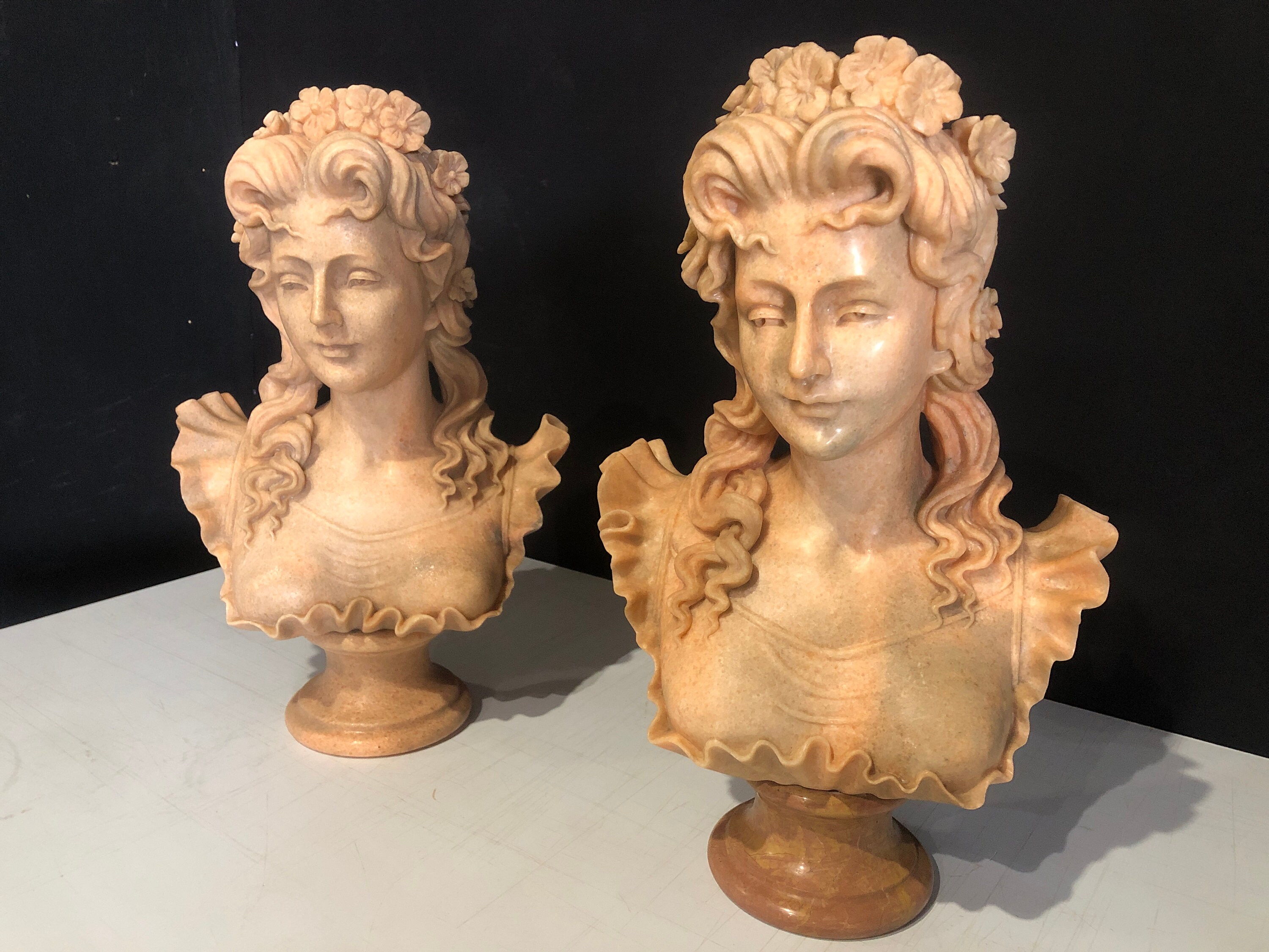 Marble Bust – Hand Carved Bust Sculpture – Woman Statue - Etsy
