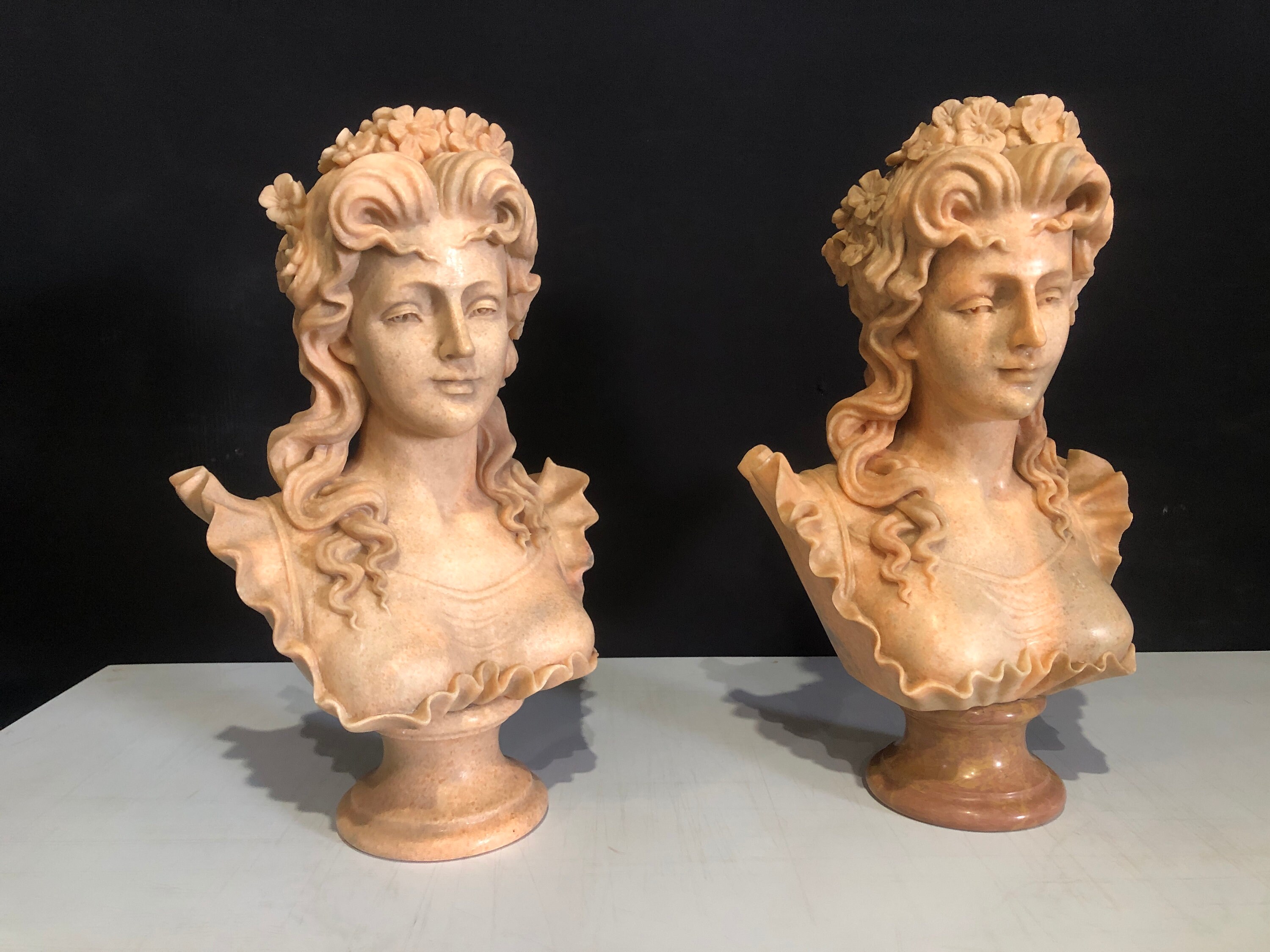 Marble Bust – Hand Carved Bust Sculpture – Woman Statue - Etsy